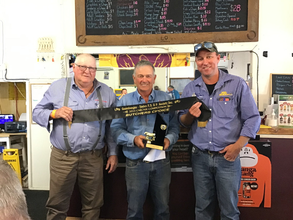 WINNERS OF BUTCHERS CHOICE 2023 – Everest Speckle Park
